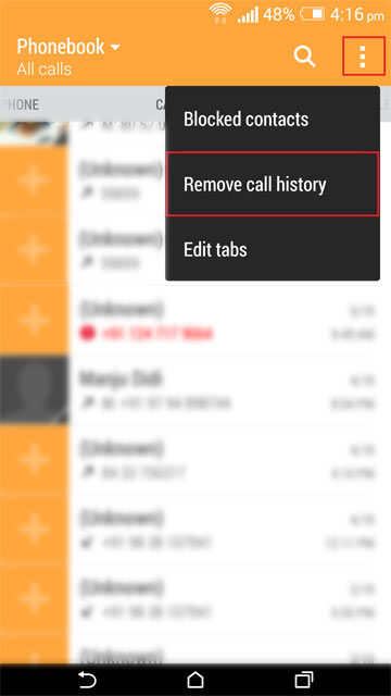 How to Delete Call-log on Android (Single/ Multiple/ All) - DroidViews How to Delete Call-log on Android (Single/ Multiple/ All) - DroidViews