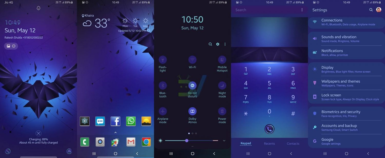 13 Best Samsung One UI Themes for Android Pie (2019) - DroidViews 13 Best Samsung One UI Themes for Android Pie (2019) - DroidViews