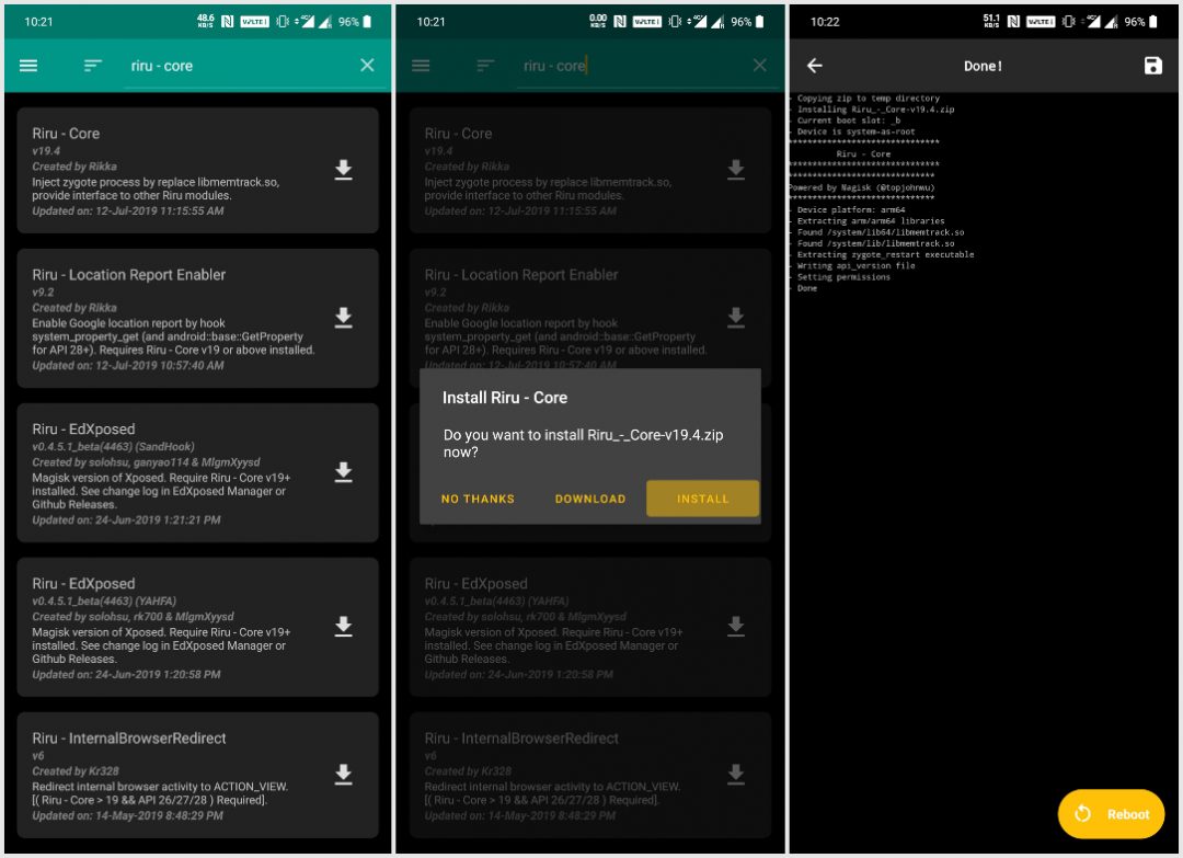 Install Xposed Framework on Android Pie Device - DroidViews Install Xposed Framework on Android Pie Device - DroidViews