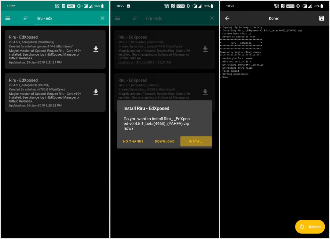 Install Xposed Framework on Android Pie Device - DroidViews Install Xposed Framework on Android Pie Device - DroidViews