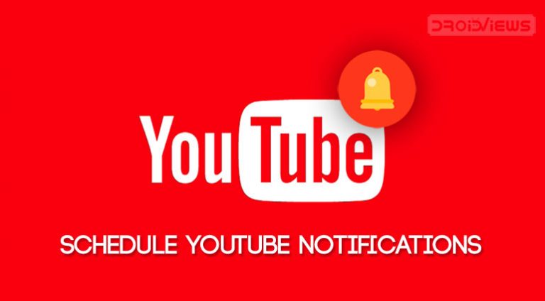 How to Schedule YouTube Notifications on Android - DroidViews