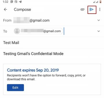 How to Enable and Use Gmail Confidential Mode - DroidViews