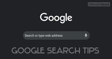 Use these 10 Google Search Tips to Search like a Pro - DroidViews