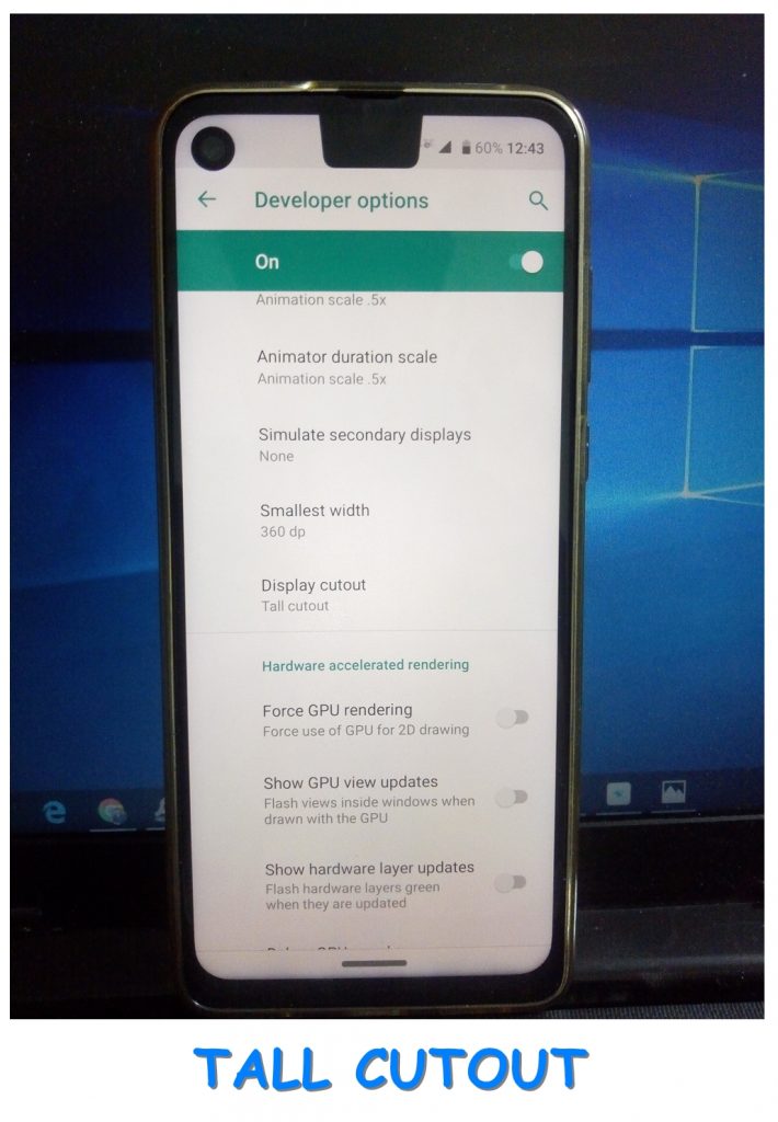 How to Simulate Different Notch Styles on Android - DroidViews