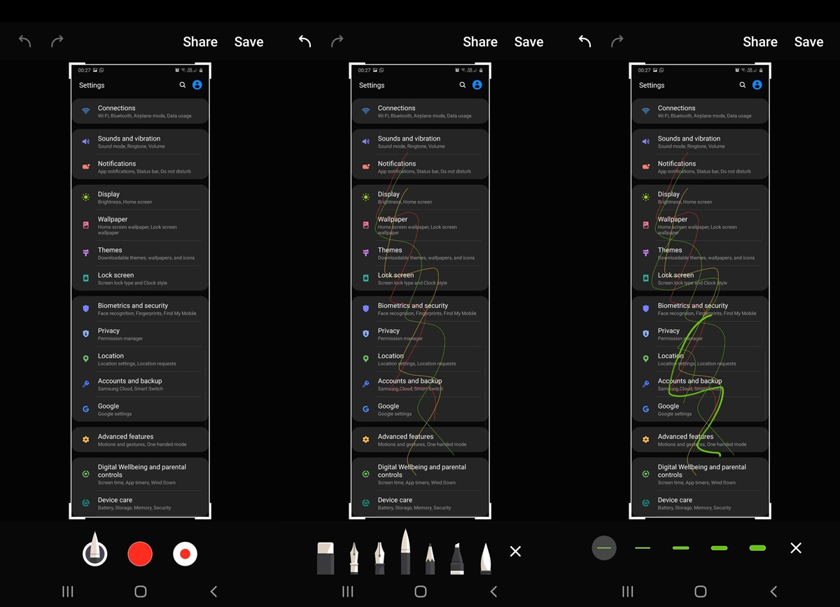 How to Take Scrolling Screenshots on Samsung Galaxy devices - DroidViews How to Take Scrolling Screenshots on Samsung Galaxy devices - DroidViews