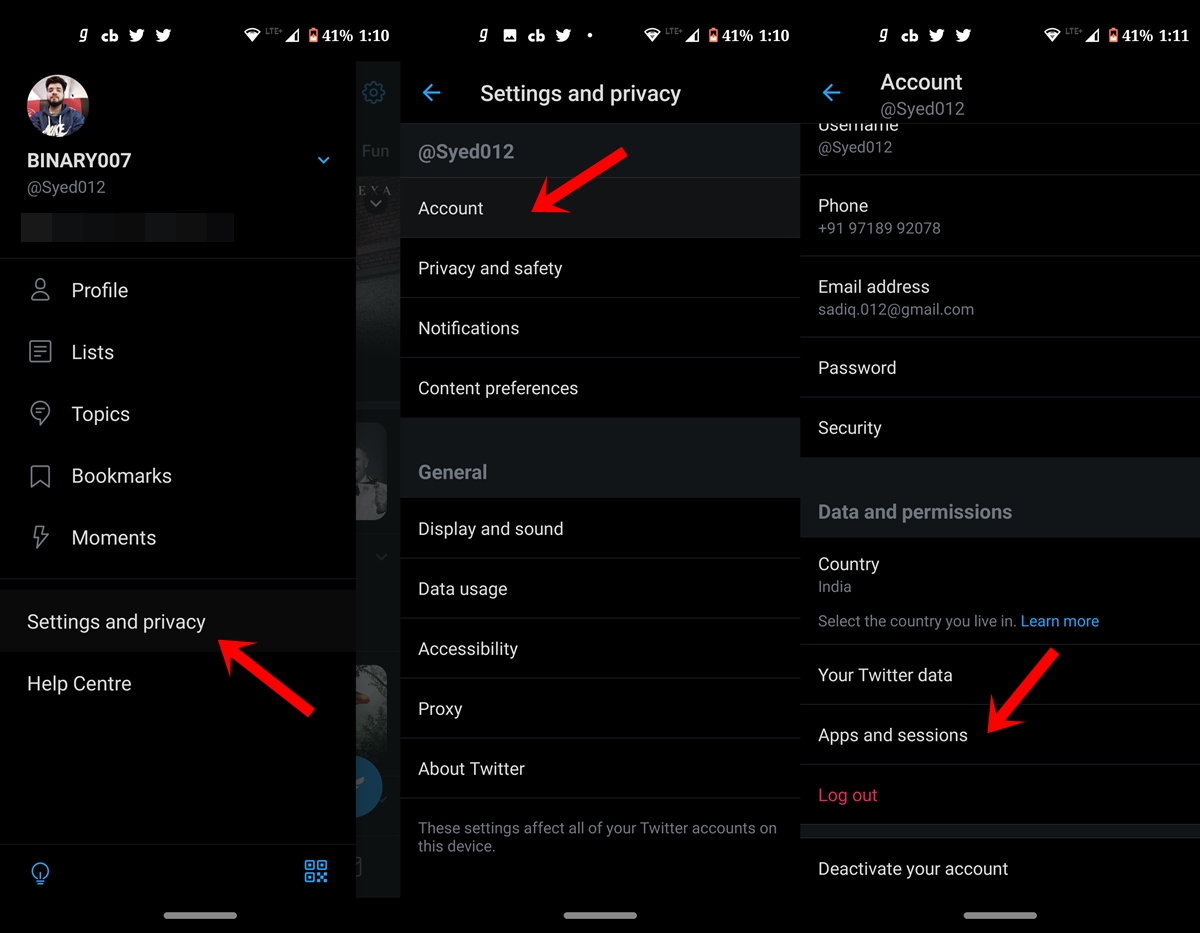 How to revoke apps access from your Twitter account - DroidViews How to revoke apps access from your Twitter account - DroidViews